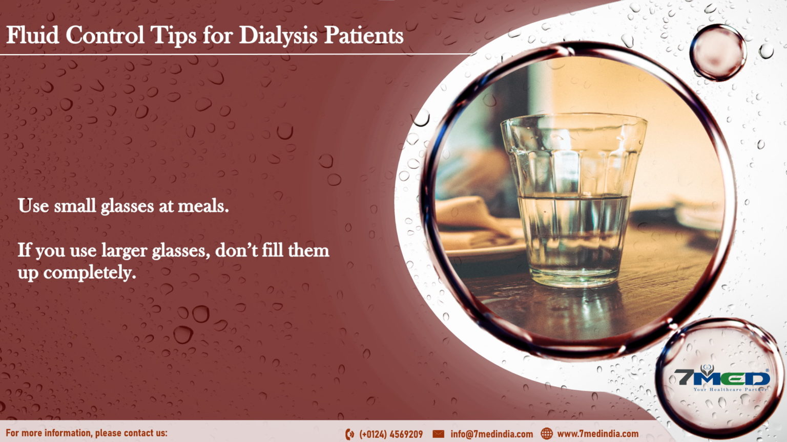 Diet & Fluid Control Tips for Dialysis Patients - 7Med India